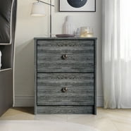 Coaster 200972-CO 2 Drawer Nightstand, Burnished Oak - Walmart.com