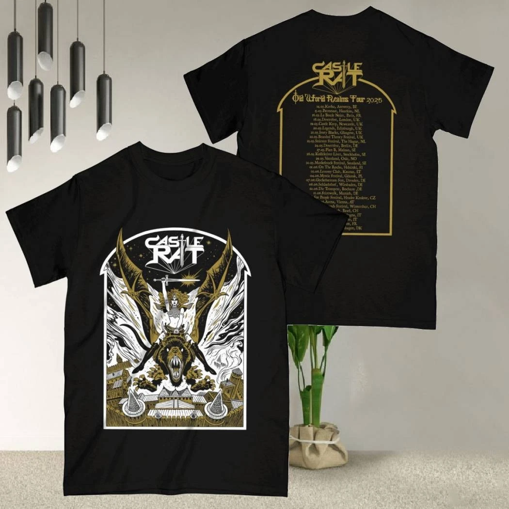 Castle Rat Old World Realms Eu Tour 2025 Tee, Castle Rat Old World ...