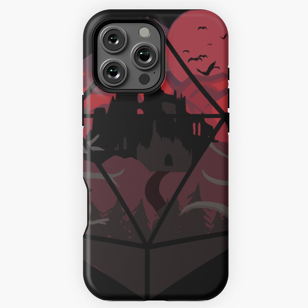 Castle Ravenloft D20 Dice Phone Case for iPhone 16 15 14 13 12 11 Pro ...