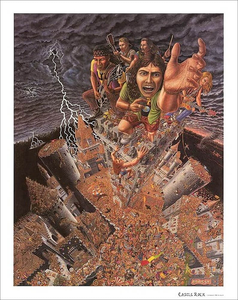 Castle Rock Poster Poster Print by Tom Masse, 22x28 - Walmart.com