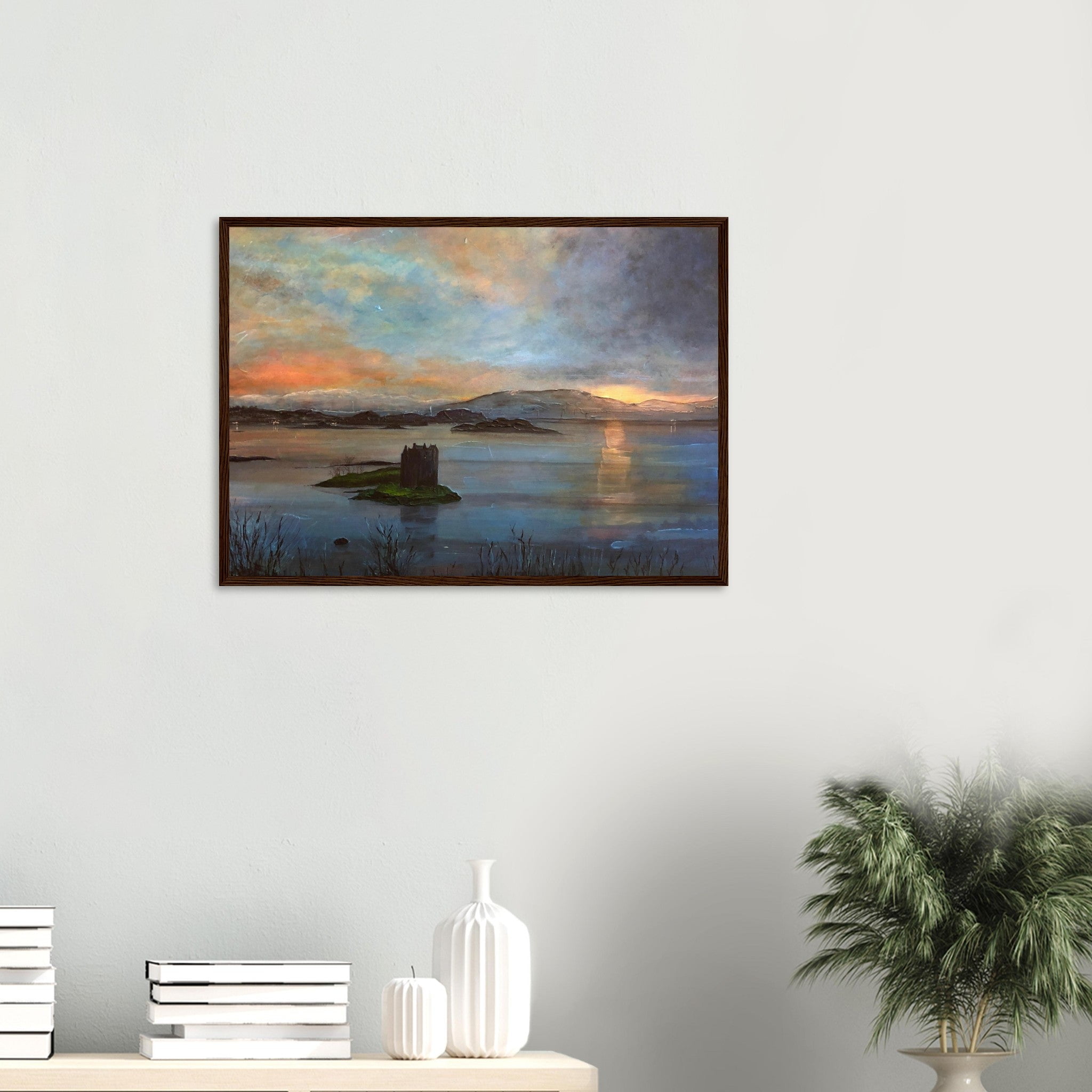Castle Stalker Twilight | Signed Fine Art Prints By Scottish Artist ...