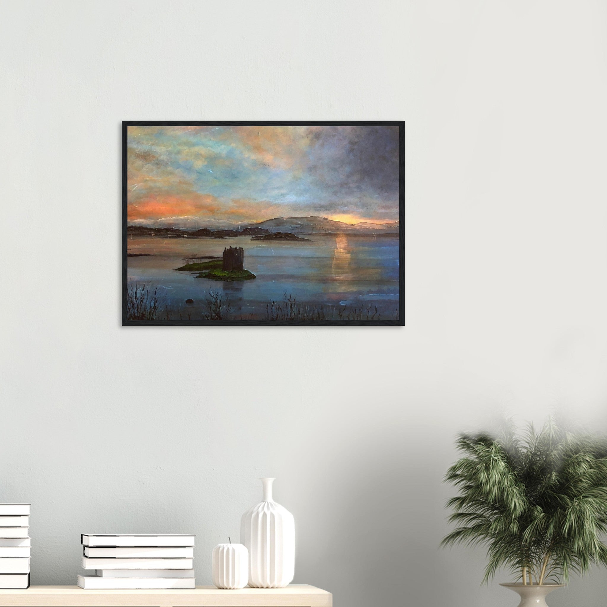 Castle Stalker Twilight | Signed Fine Art Prints By Scottish Artist ...