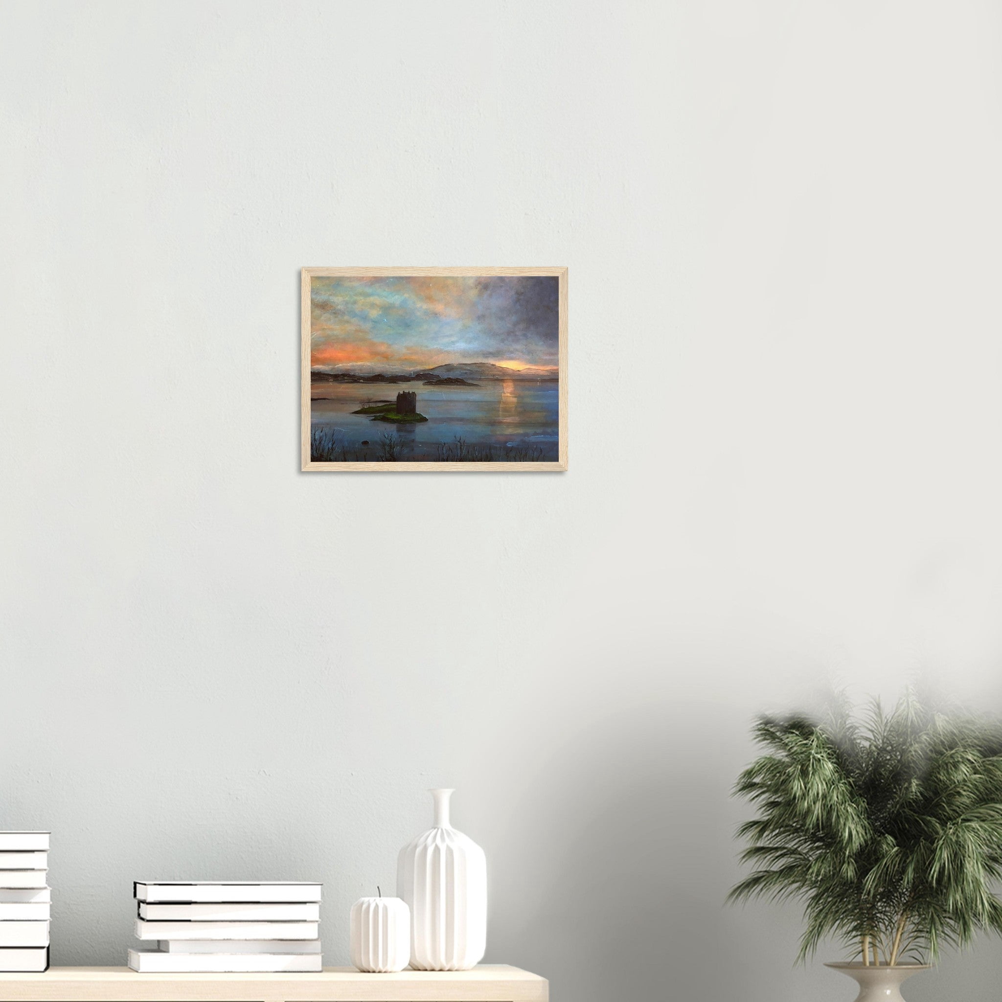 Castle Stalker Twilight | Signed Fine Art Prints By Scottish Artist ...