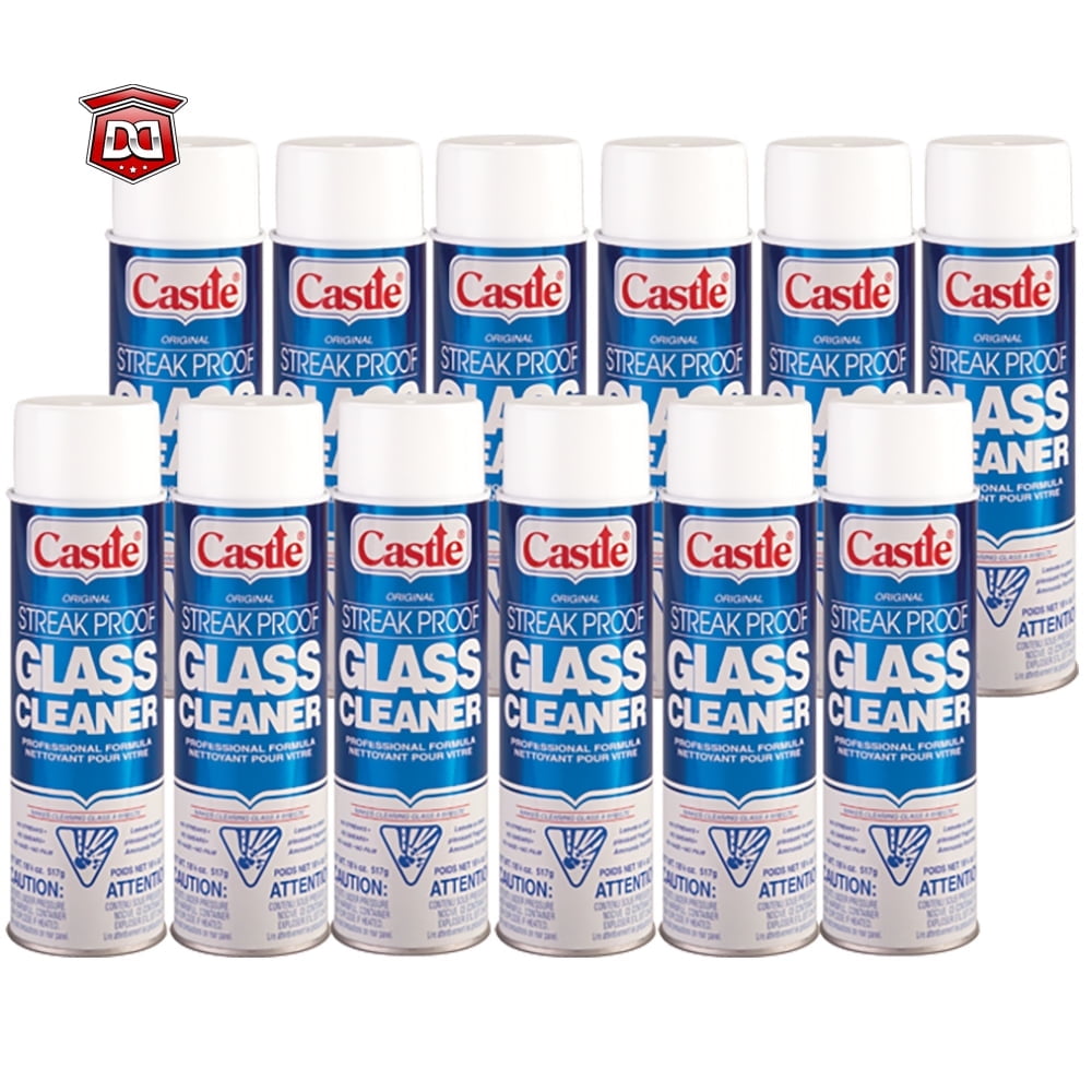 Castle Streak Proof Glass Cleaner (Case of 12) - Walmart.com