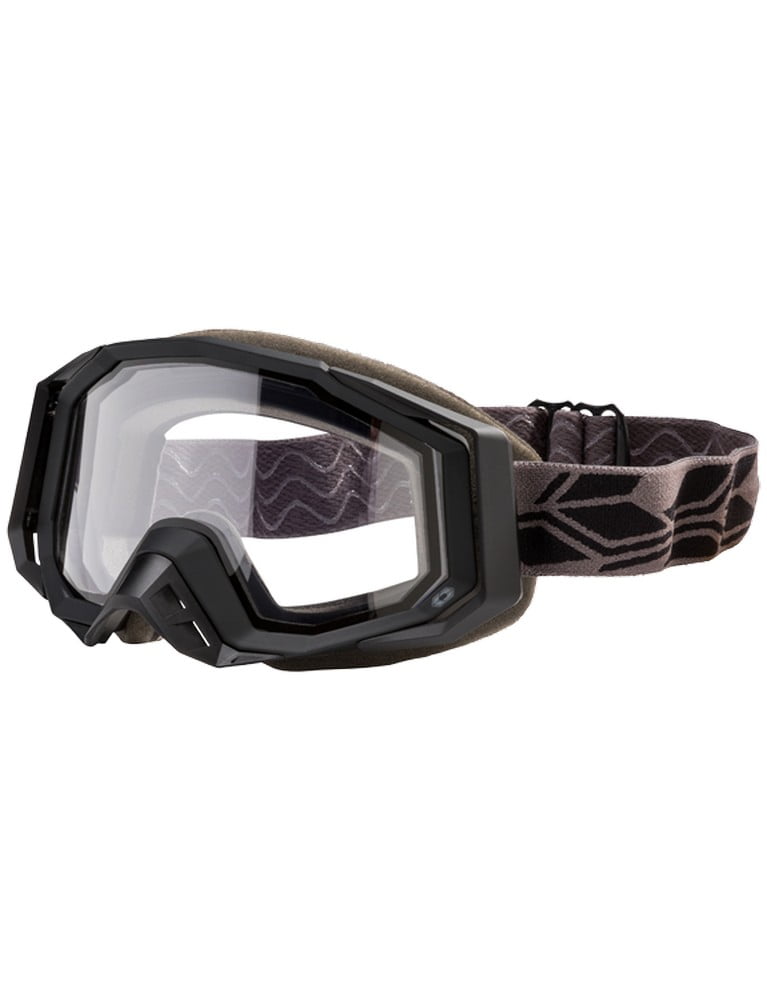 Castle Trace Snow Goggles Matte Black w/Clear Lens - Walmart.com