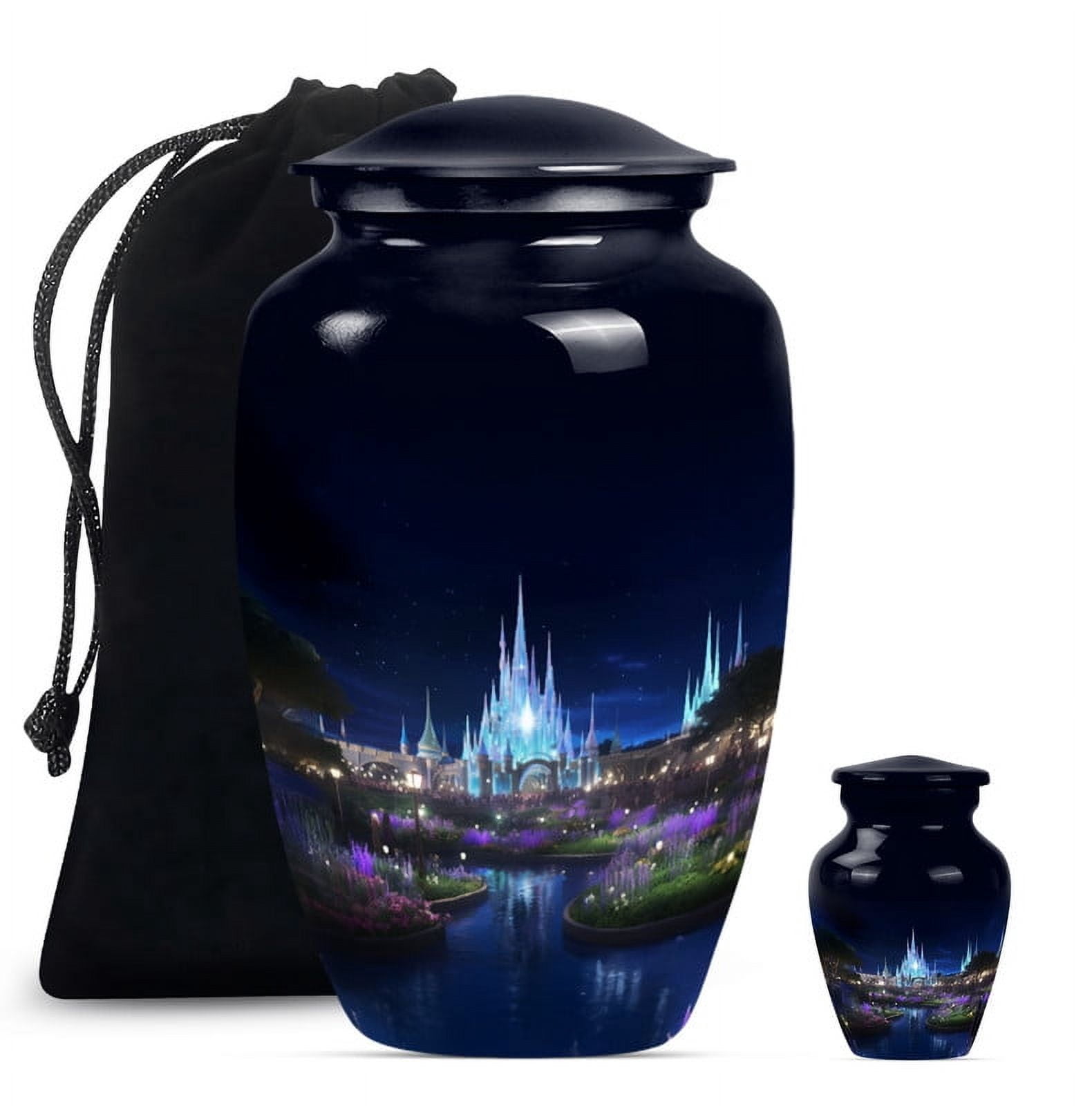 Castle Urn, Urn for Ashes for Women, Keepsake Urns Human Ashes, Urns ...