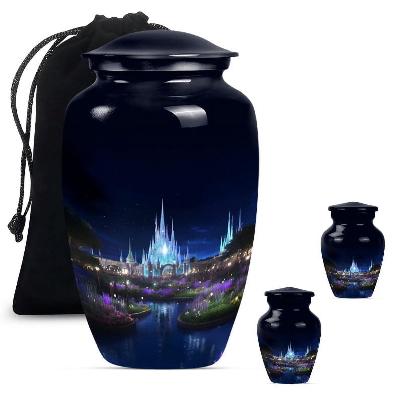 Castle Urn, Urns for Ashes Adult Male, Mini Urns for Human Ashes ...