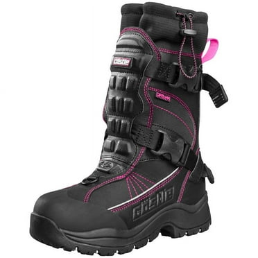 Castle X Force 2 Womens Snowmobile Boots White/Black 10 USA - Walmart.com