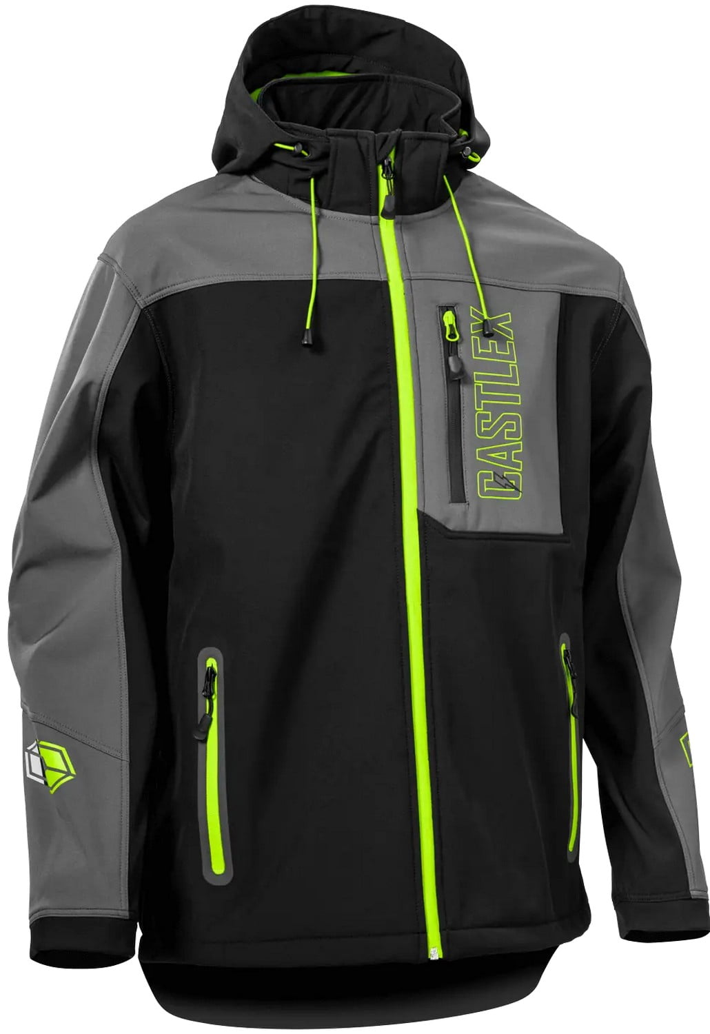 Castle X Barrier G5 Mens Snow Jacket Hi-Vis/Black/Charcoal LG - Walmart.com