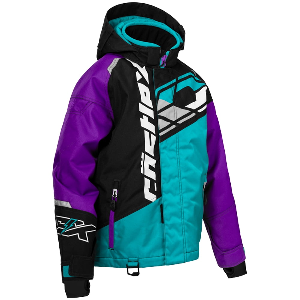 Castle X Code G4 Youth Snow Jacket Turquoise/Grape/Black XL - Walmart.com