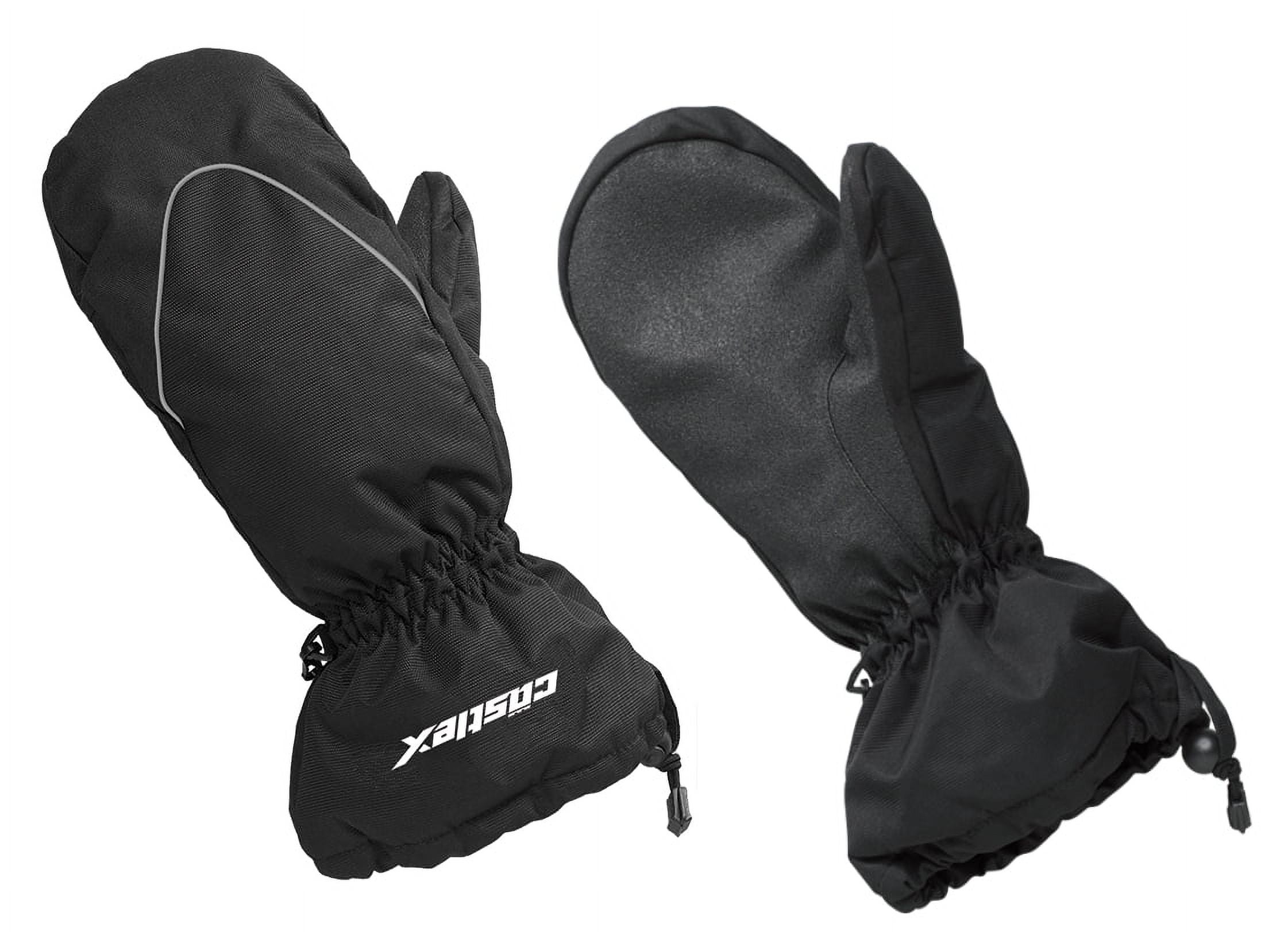 Castle X Platform Youth Snowmobile Mittens Black LG - Walmart.com