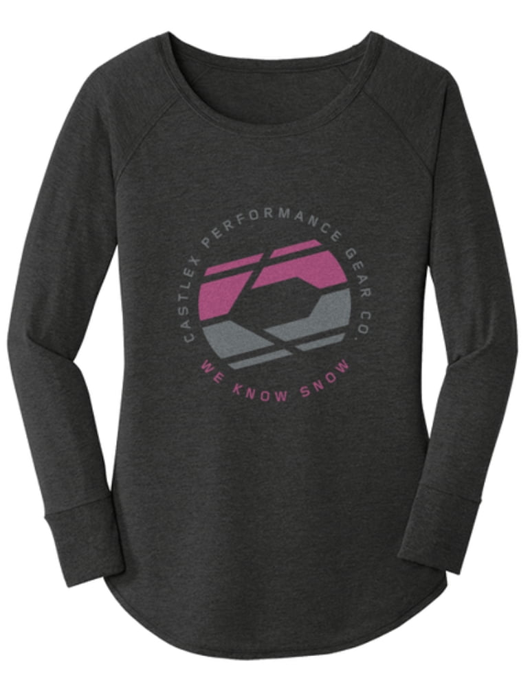 Castle X Rail Womens Long Sleeve T-Shirt Black/Pink XXL - Walmart.com