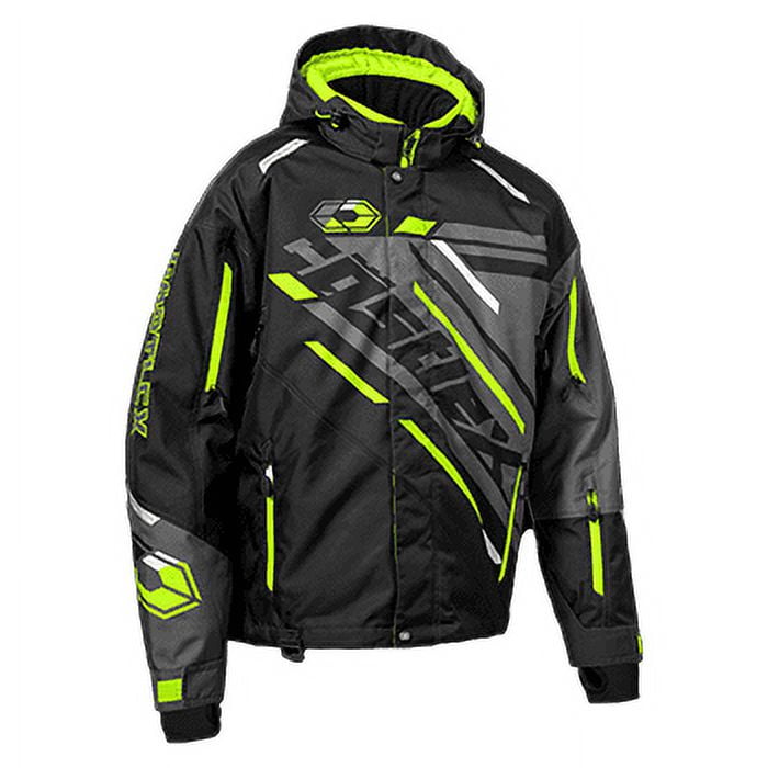 Castle X React Floater Jacket Hi-Vis / Black / Charcoal Large (2025 ...