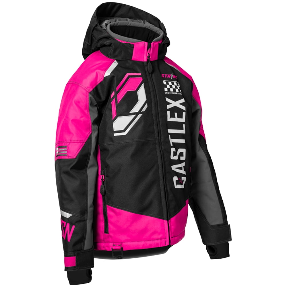 Castle X Strike G5 Youth Snow Jacket Pink Glo/Black/Silver XL - Walmart.com
