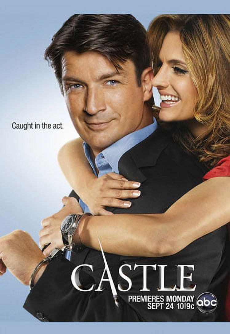 Castle and Beckett Caught in the Act Poster Metal Sign 8inx 12in Print ...