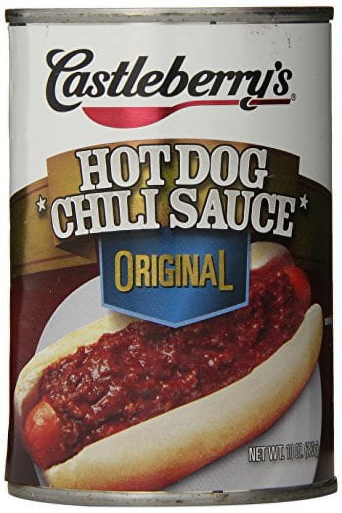 Castleberry's American Original Hot Dog Chili Sauce Classic, 10 oz ...