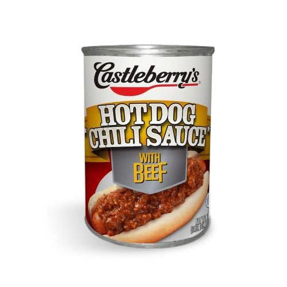 Castleberrys Hot Dog Chili Sauce, Number 10 Can - 6 per case. - Walmart.com