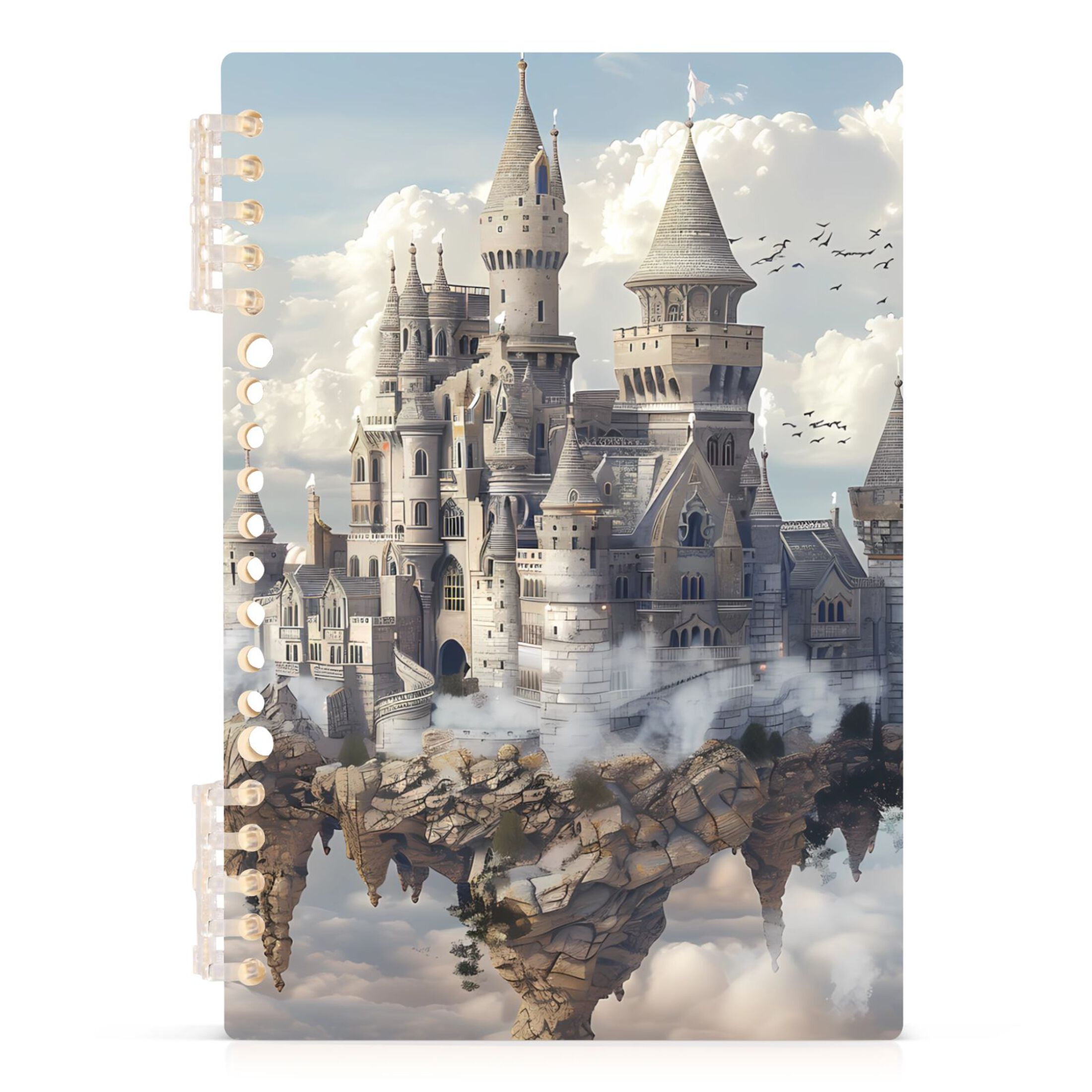 Castles Float in Air Notebooks 1-subject Journal 60 Sheets A5 College ...