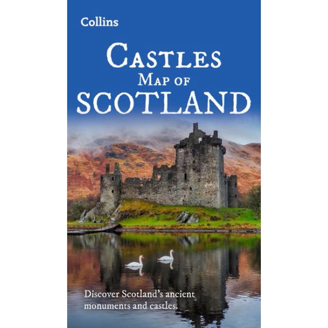 Pre-Owned Castles Map of Scotland : Explore Scotland???s Ancient ...
