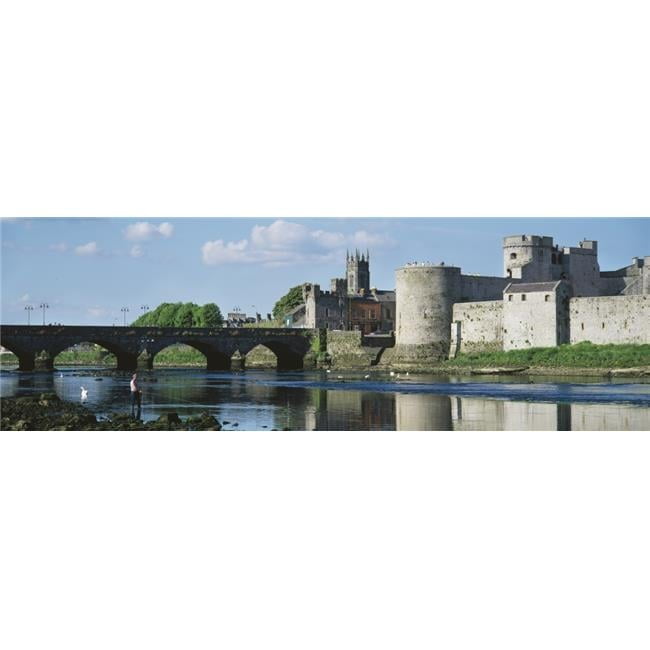 Castles St Johns Castle Co Limerick Poster Print - 37 x 12 - Walmart.com