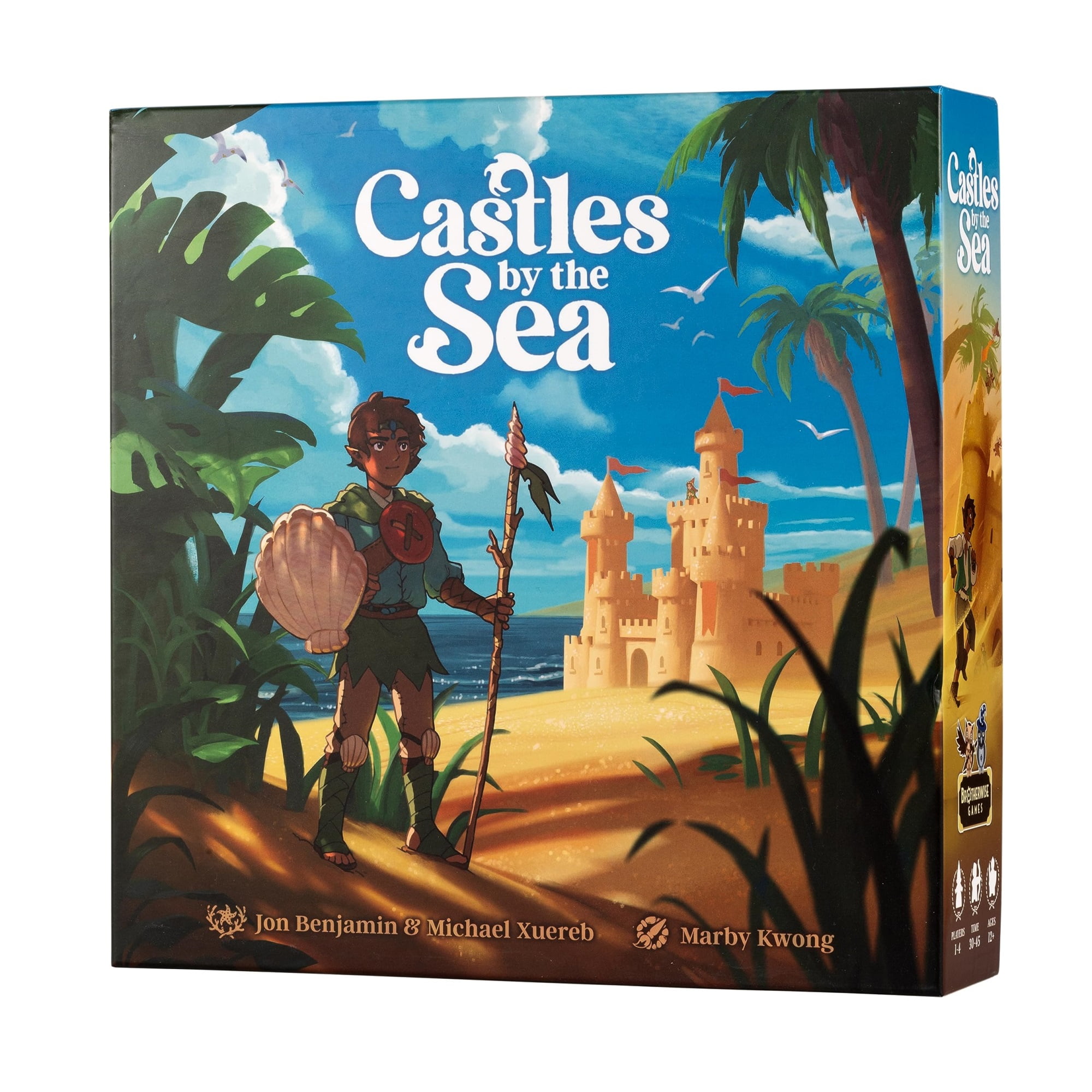 Castles by The Sea by Brotherwise Games, Strategy Board Game - Walmart.com