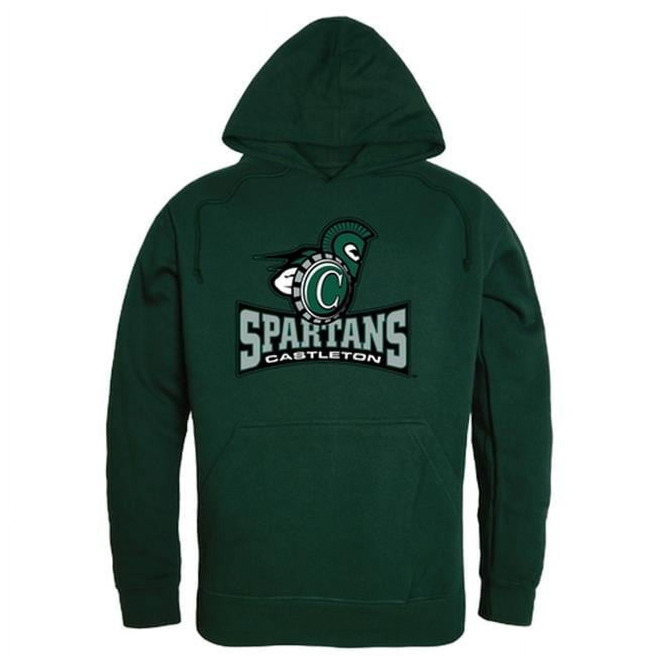Castleton University Spartans the Freshman Hoodie, Forest Green ...