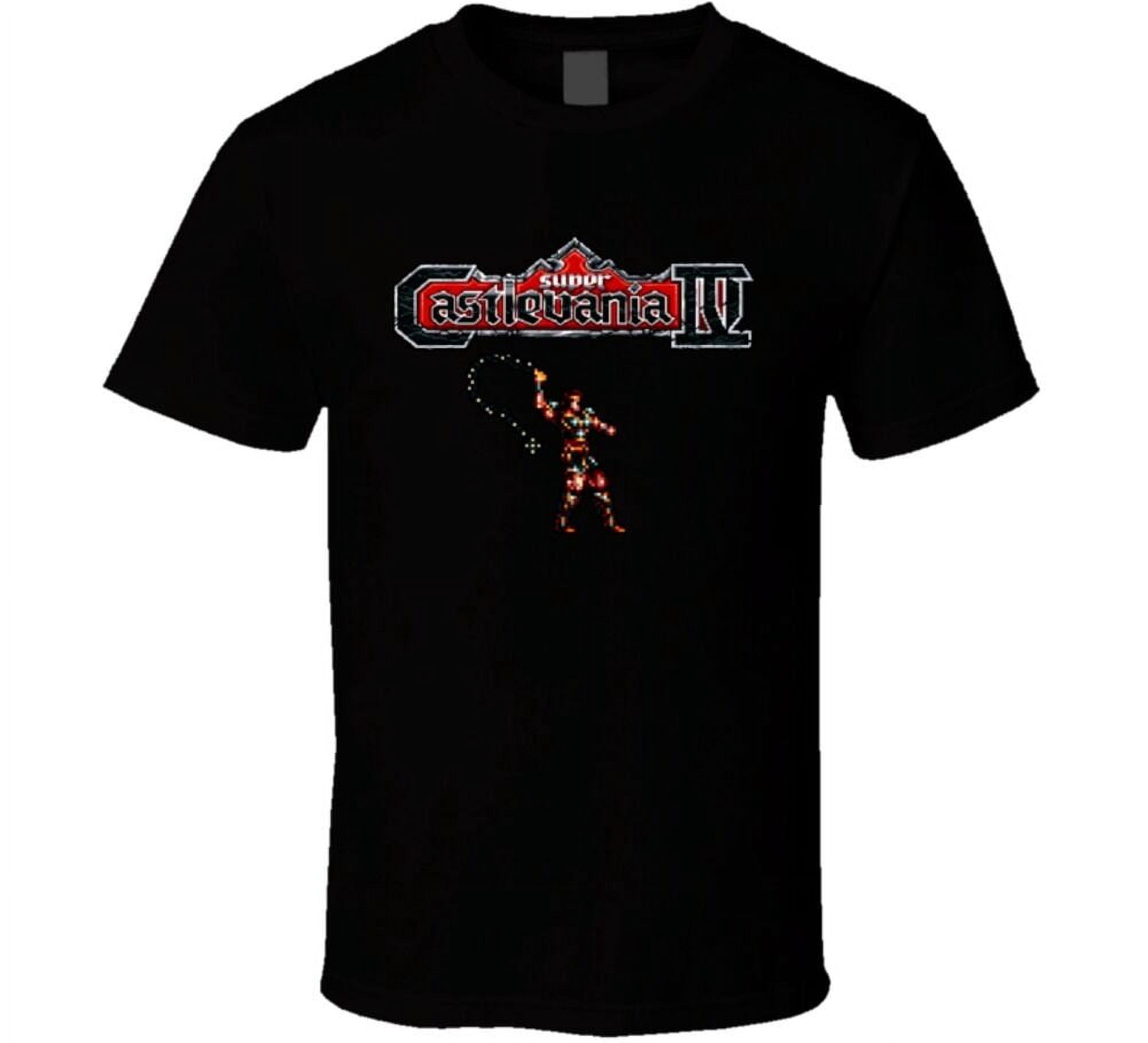 Castlevania 4 Super Castlevania SNES Simon T Shirt - Walmart.com