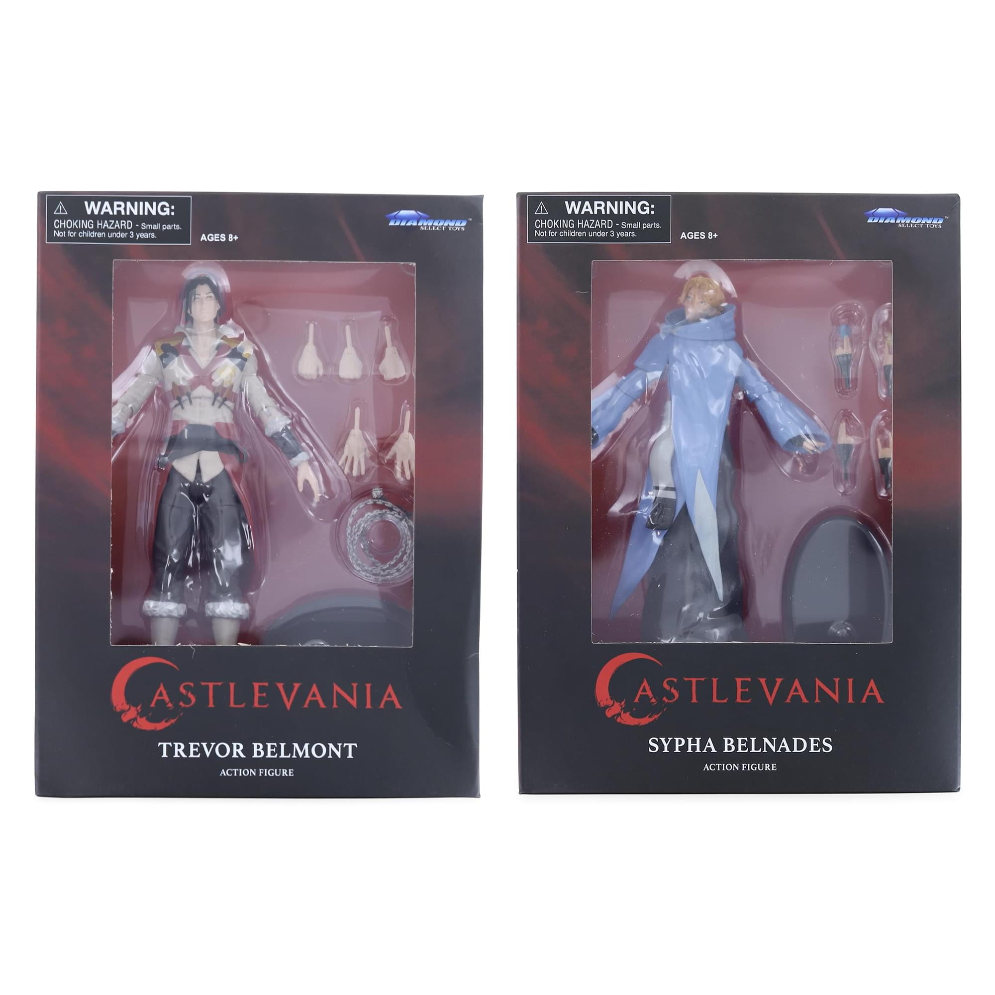 Castlevania 7 Inch Action Figures Set of 2 | Sypha Belnades & Trevor ...