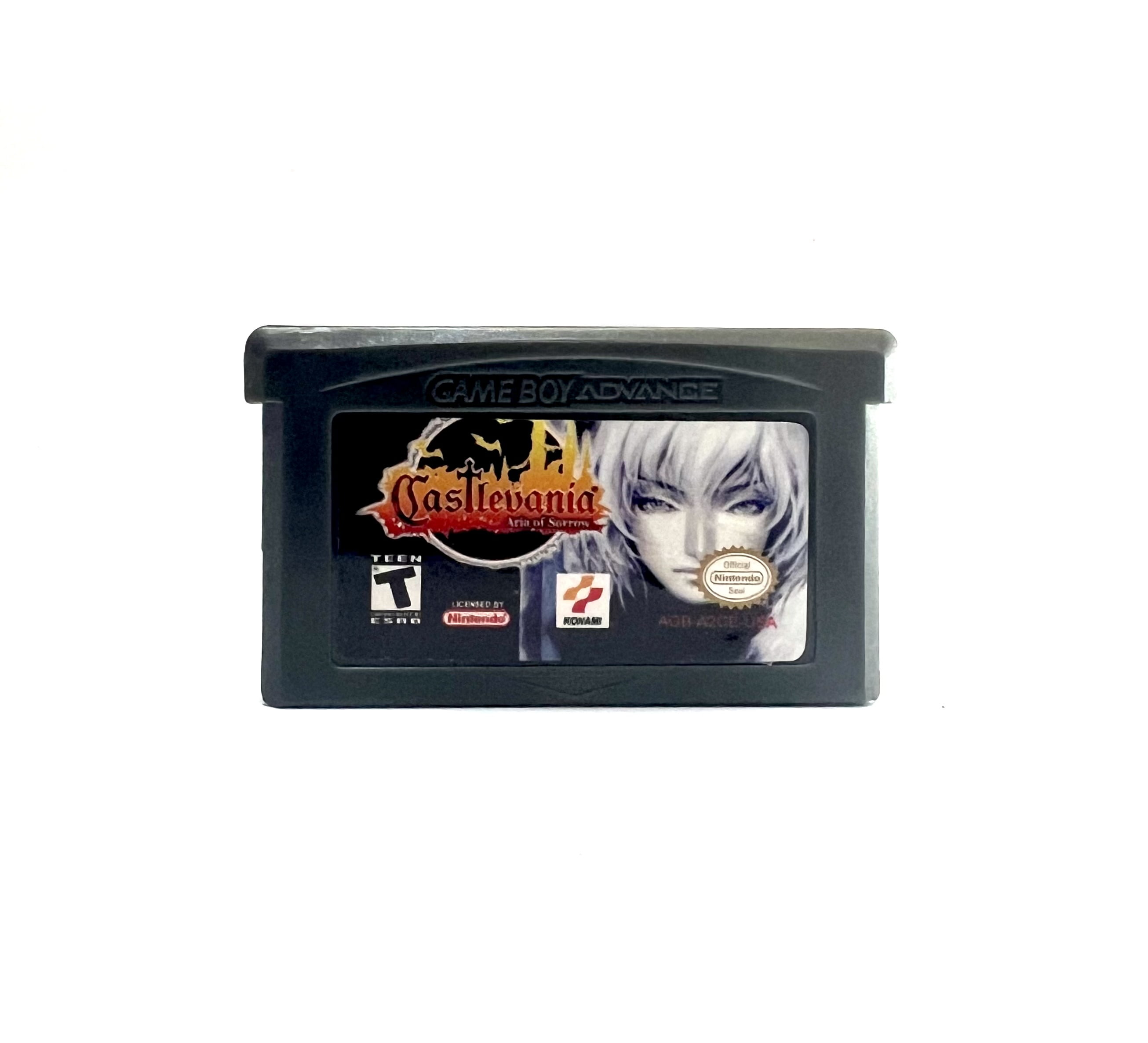 Castlevania Aria of Sorrow GBA Gameboy Advance Game Cartridge - Walmart.com