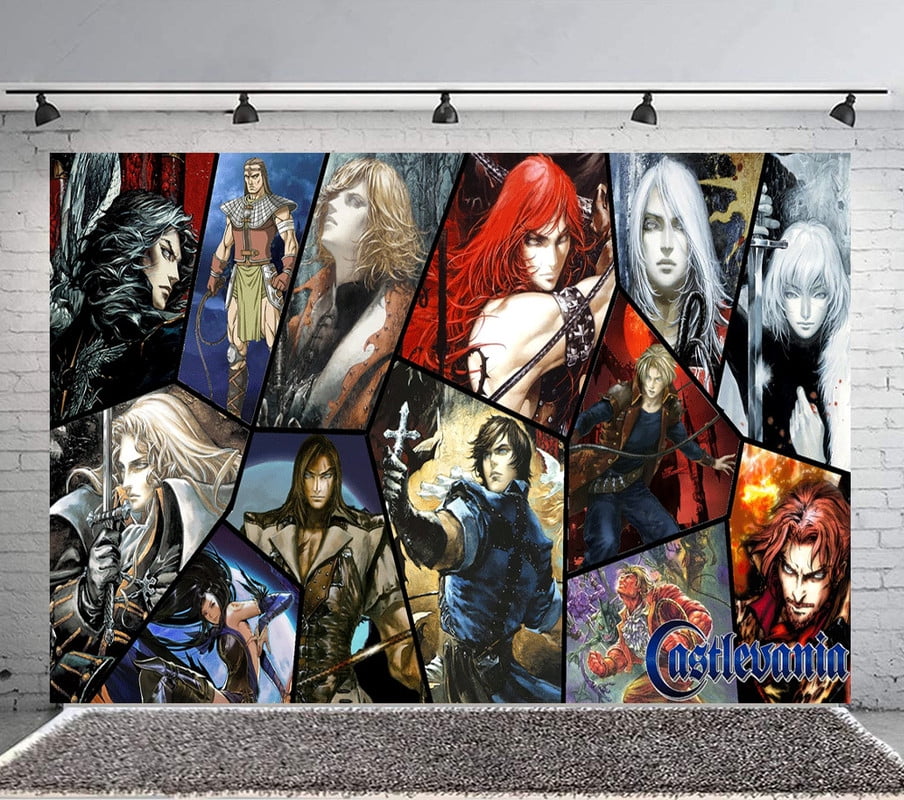 Castlevania Backdrop Banner Party Supplies Poster Movie Theme ...
