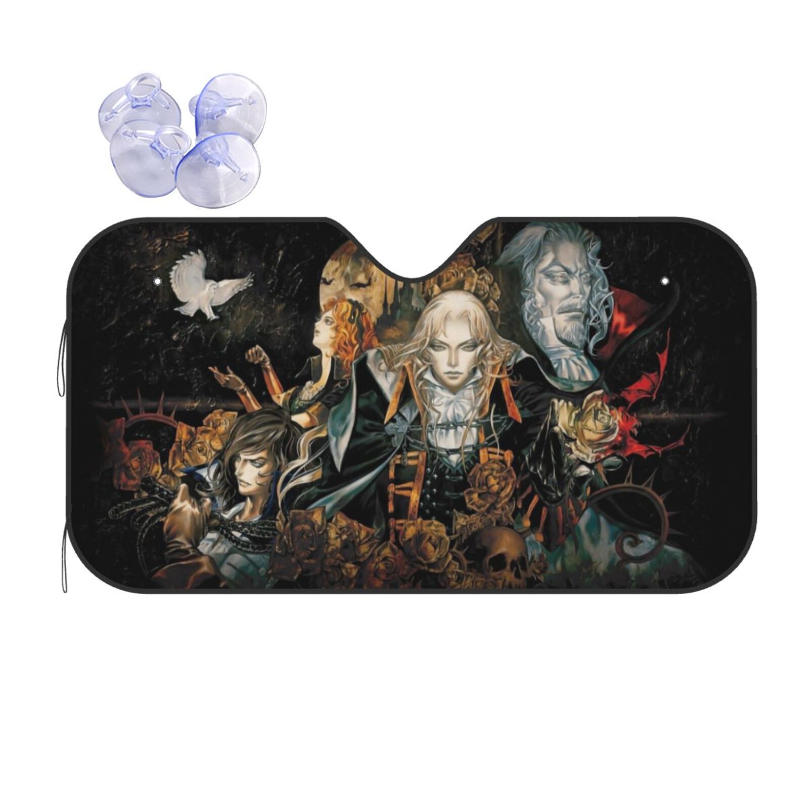 Castlevania Car Sun Shade Windshield Portable Sun Blocker for Car ...