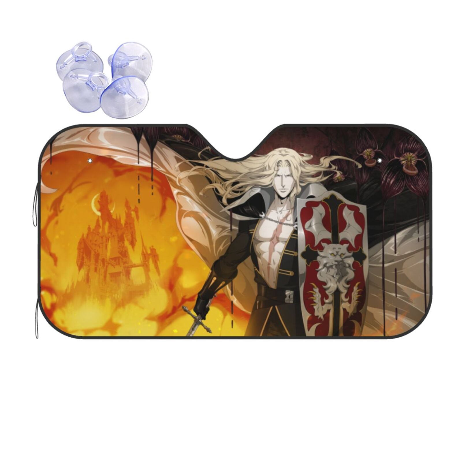 Castlevania Car Sun Shade Windshield Portable Sun Blocker for Car ...
