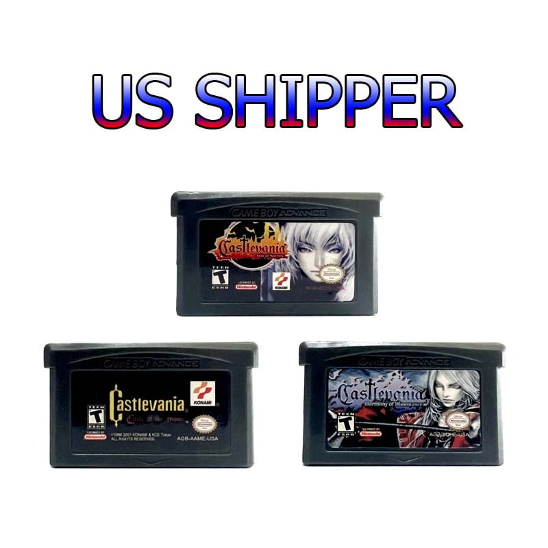 Castlevania Collection GBA Gameboy Advance Game Cartridge (All 3 Games ...