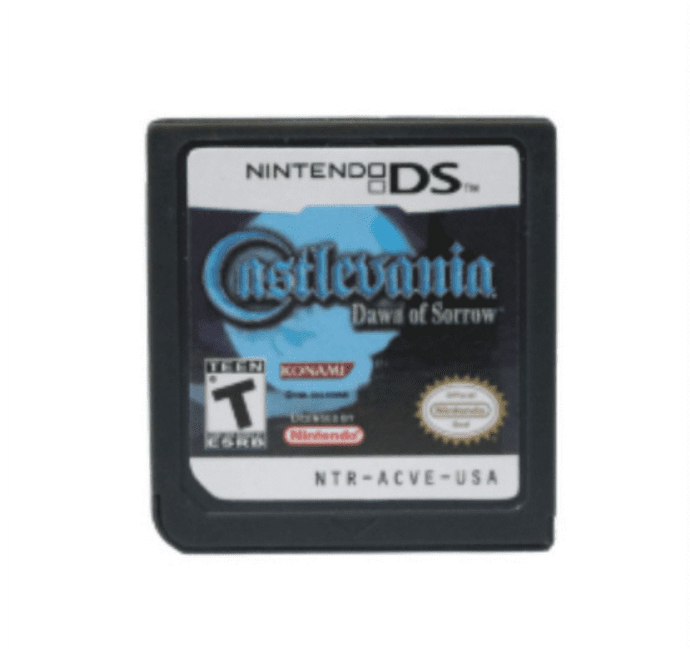 Castlevania Dawn of Sorrow DS of the Game Cartridges Card for DS / NDS ...