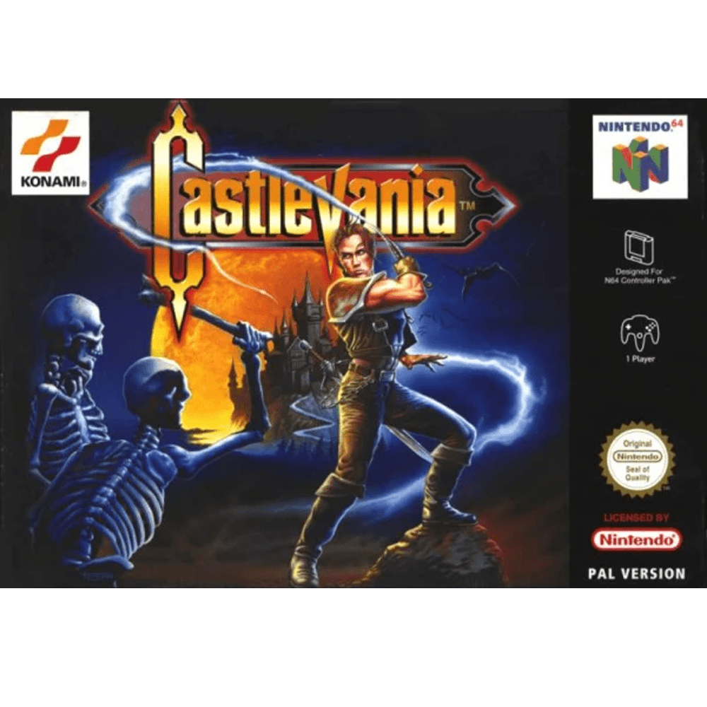 Castlevania Games Cartridge Card for N64 (US Version) - Walmart.com