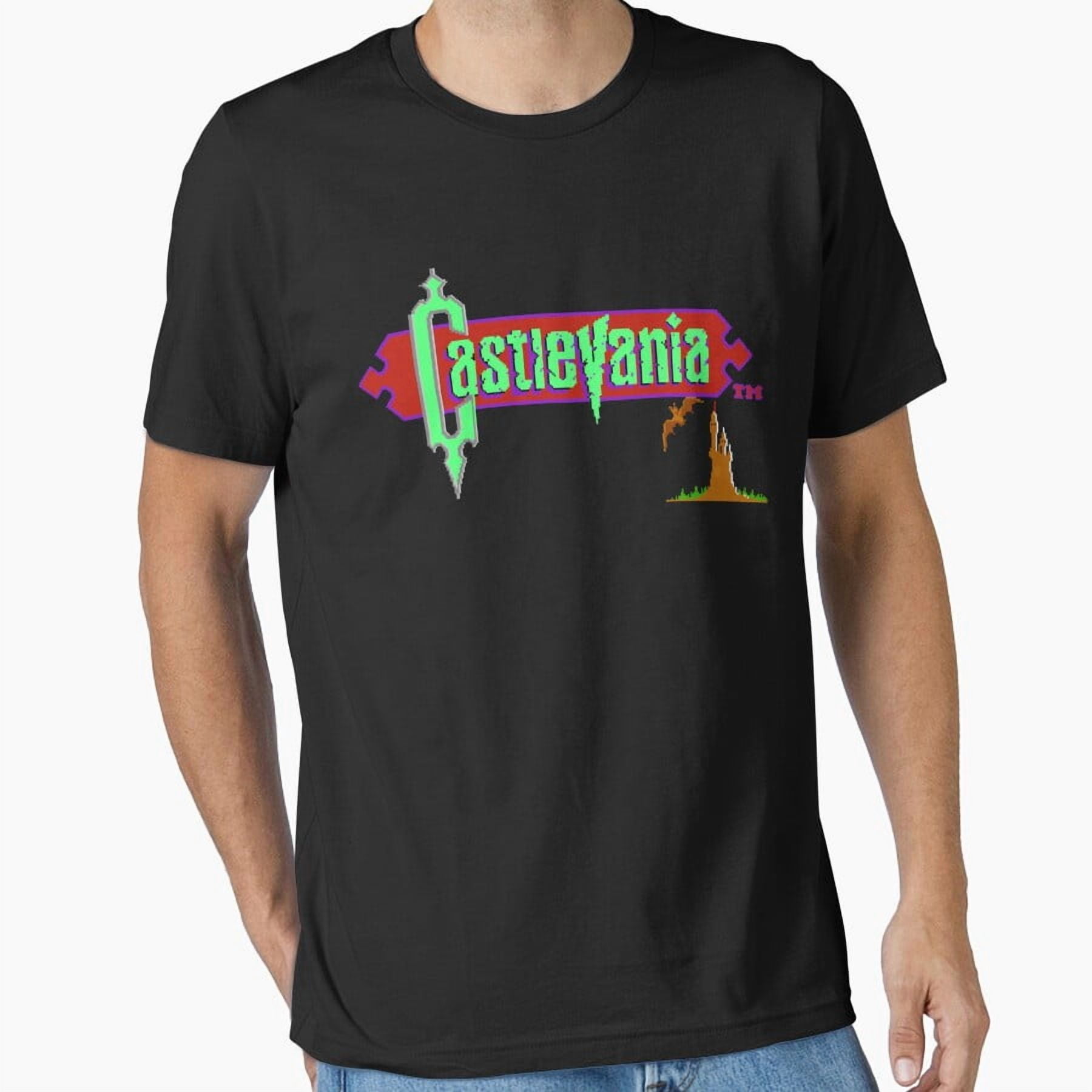 Castlevania Konami Video Game Fan Art Version 3 H19209 T-Shirt, for Men ...