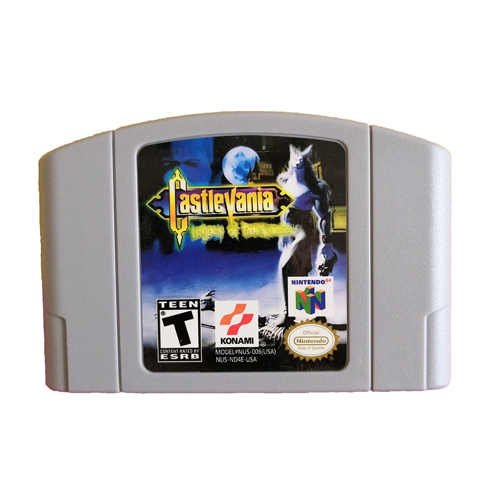 Castlevania Legacy of Darkness Video Games Cartridge Card for N 64 Us ...