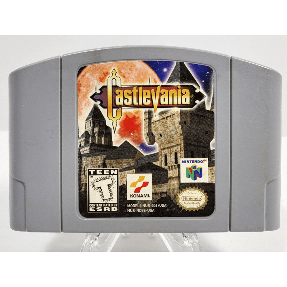 Castlevania N64 Game(US Version) - Walmart.com