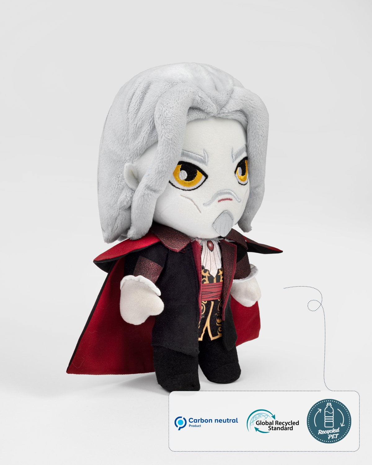 ItemLab 4251972807760 Plush Castlevania Dracula, Black - Walmart.com