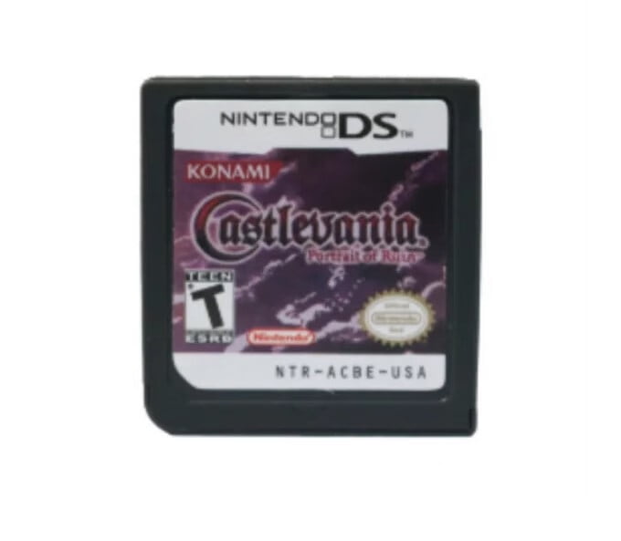 Castlevania Portrait of ruin DS of the Game Cartridges Card for DS ...
