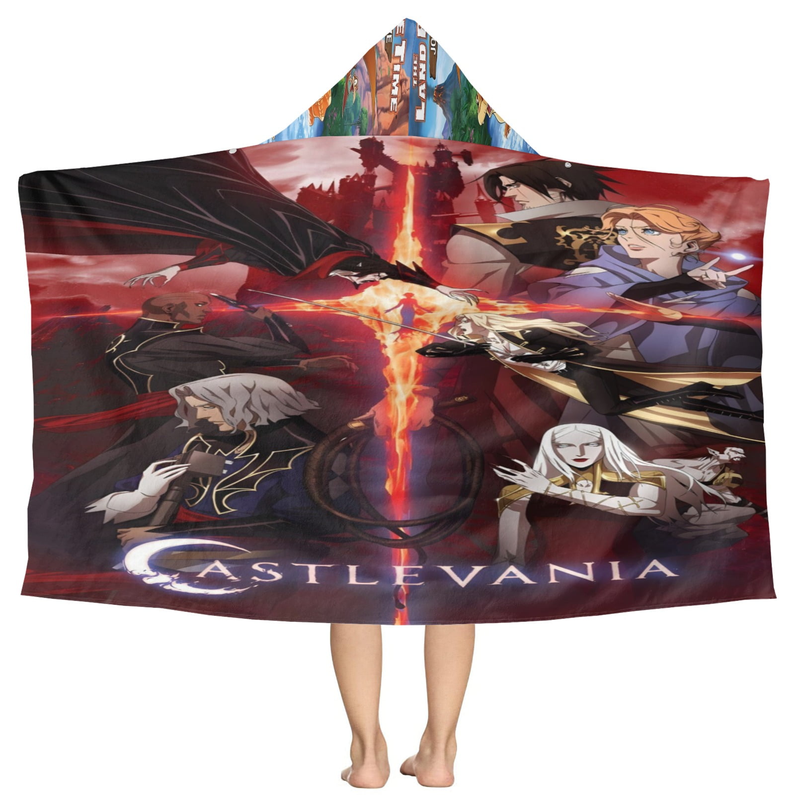Castlevania beach Cape Towel.Children's version 30inx50in. - Walmart.com