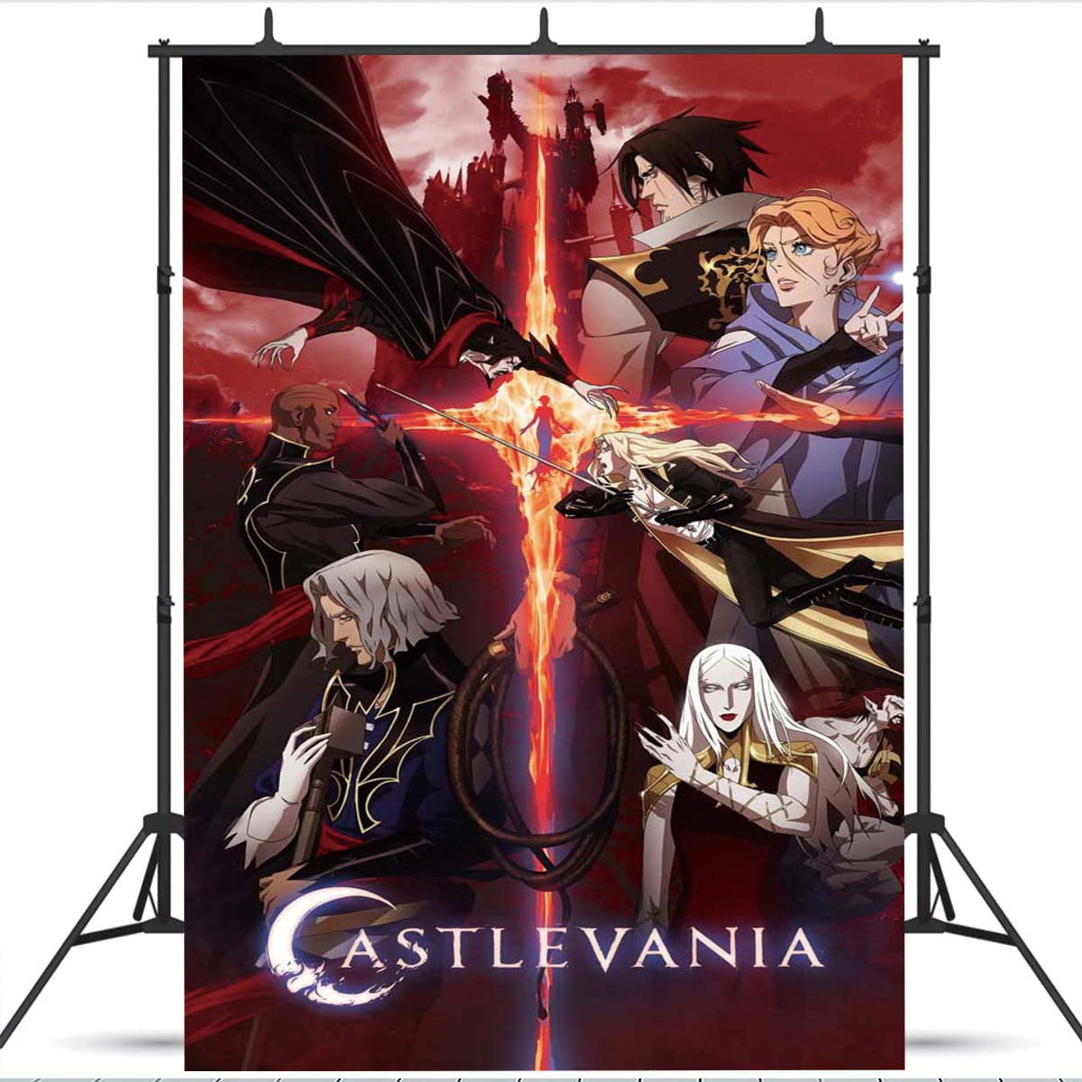 Castlevania school Backdrop Taspestry Banner Party Supplies Background ...