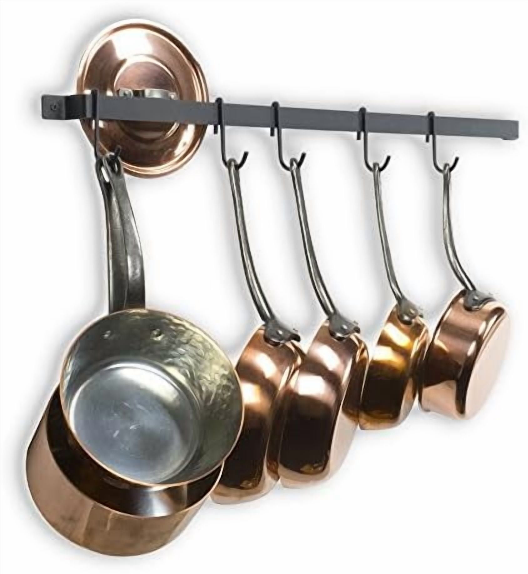 Casto 30" Gourmet Kitchen Rail with 15 S Hooks for Hanging Kitchen ...