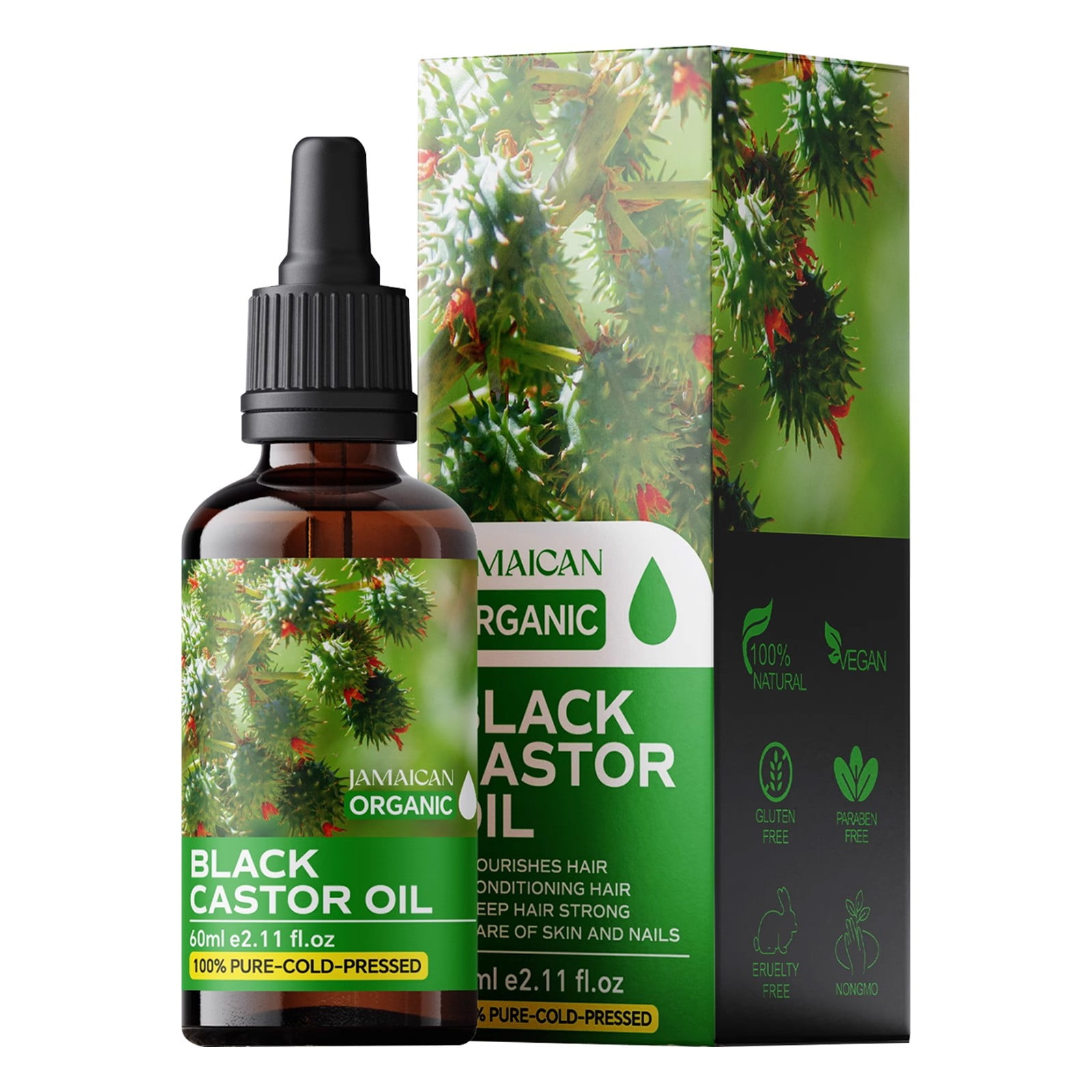 Castor Oil Body Massage Portable Set In 60ml And 120ml Variants ...