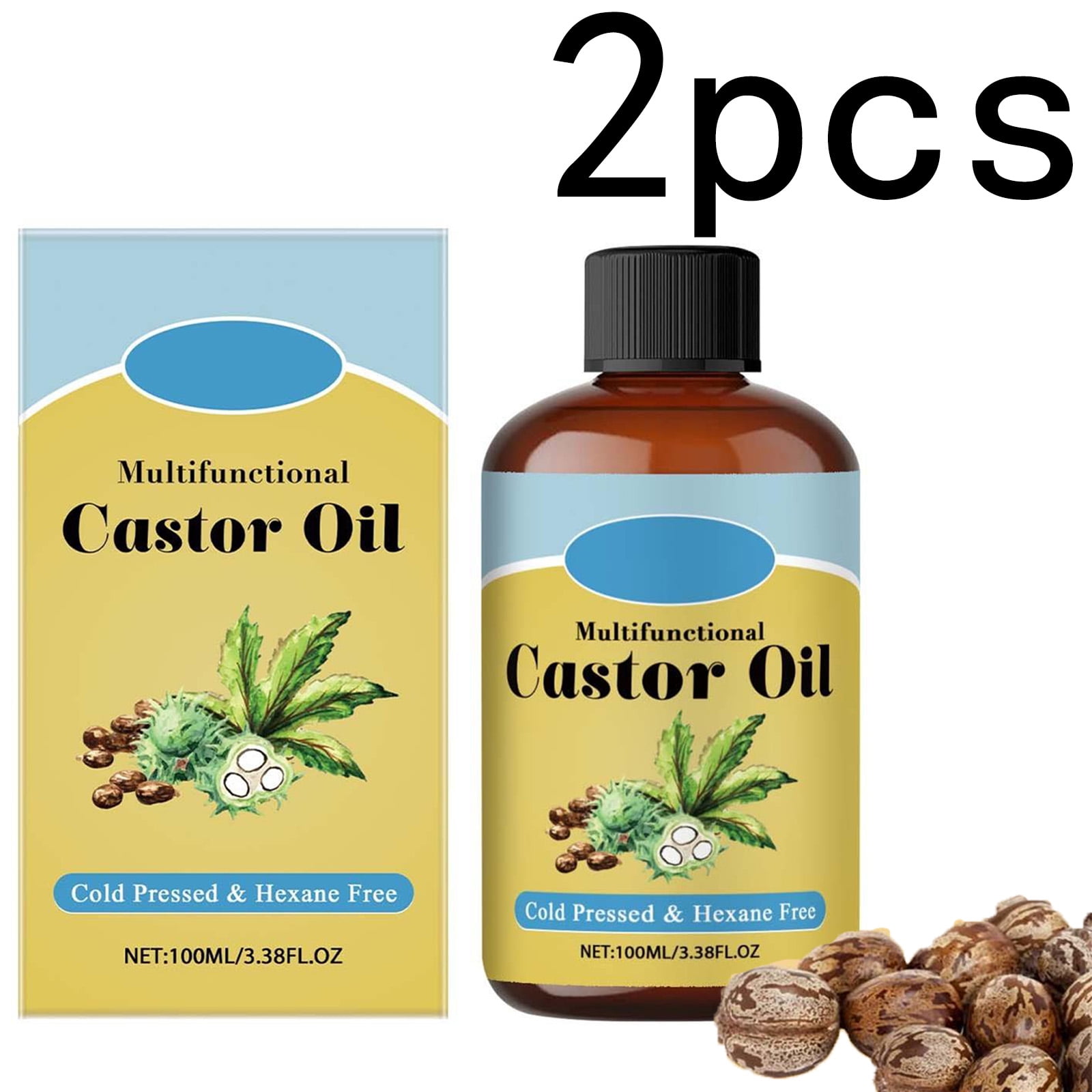 Castor Oil,Castor Oil Organic Cold Pressed Unrefined Glass Bottle,Organic Castor Oil,Castor Oil ...