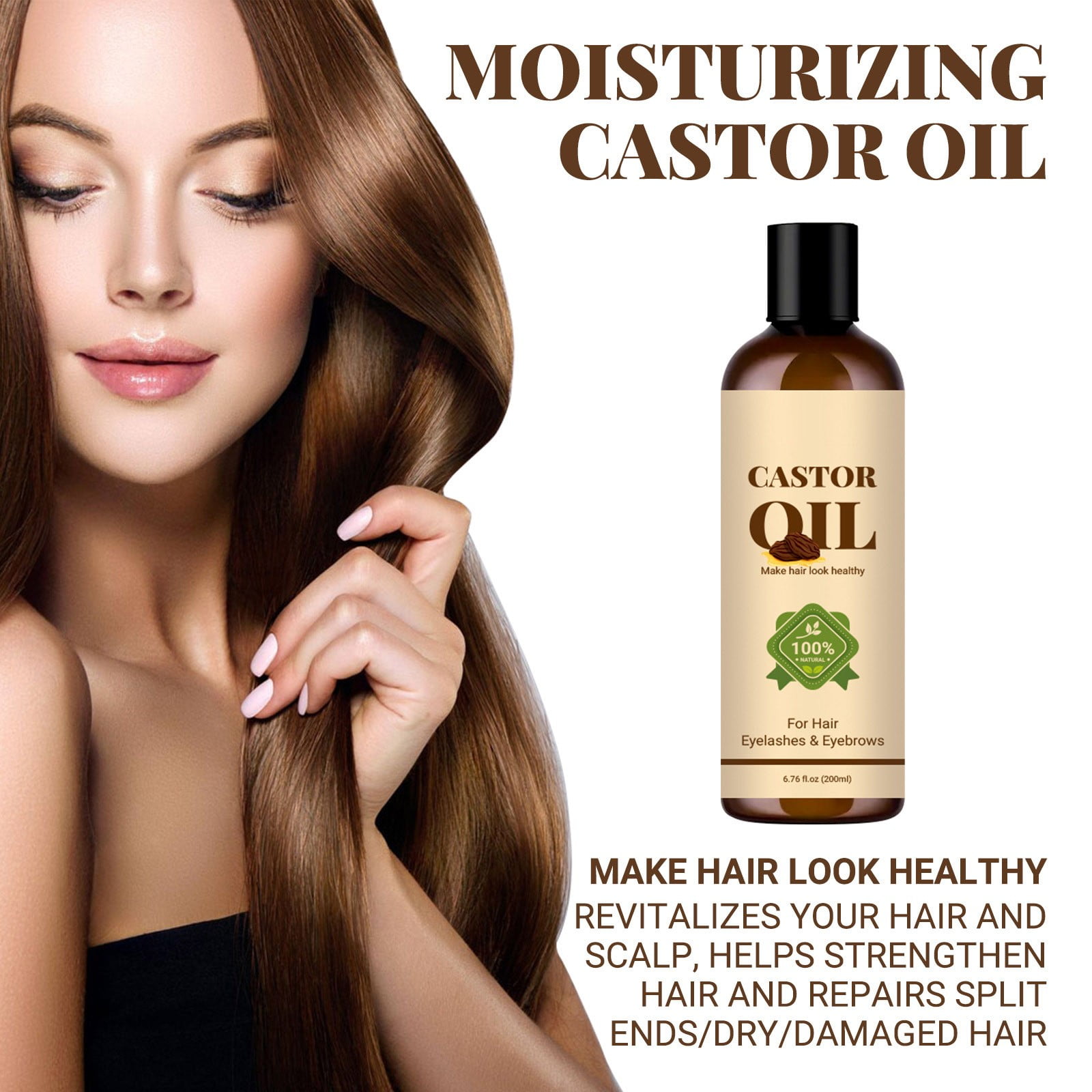 Castor Oil Hair Care Oil Thick Hairlines Jamaica, Dense Hair Care Oil ...