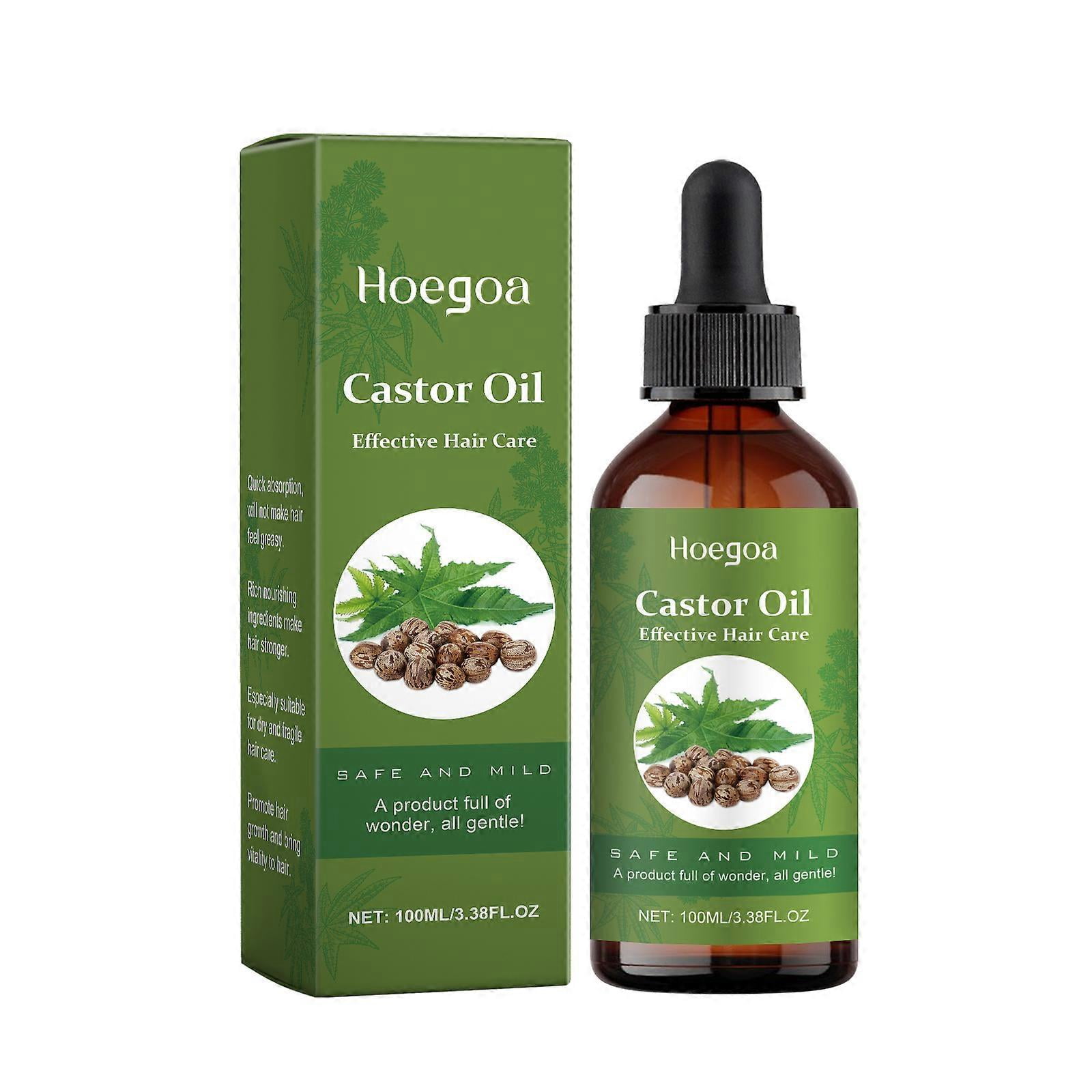 Castor Oil Hair Conditioner Nourishes And Moisturizes Hair Care Soft ...