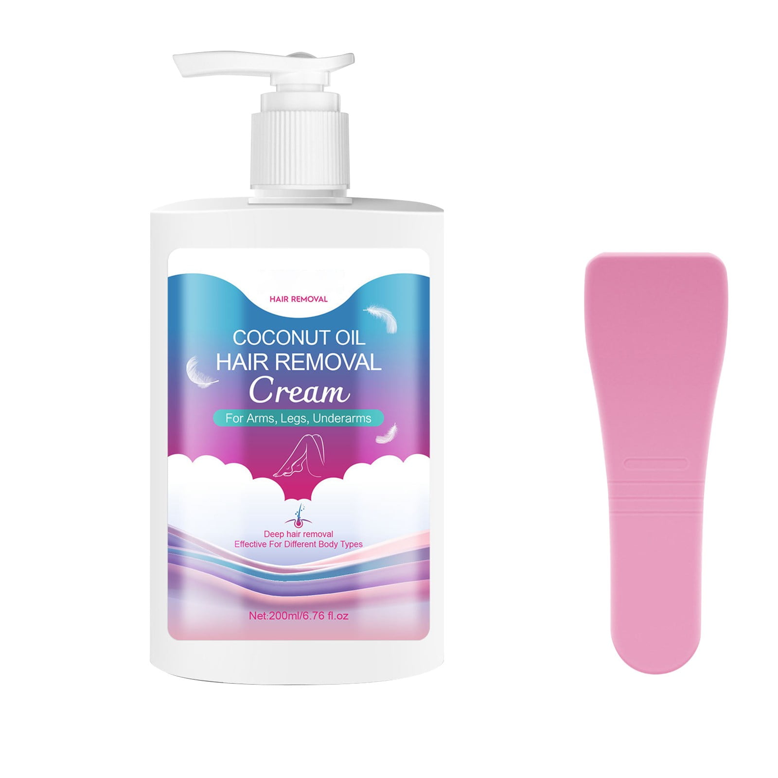 Castor Oil Hair Removal Kit, Facial Hair Removal For Women Body Hair ...