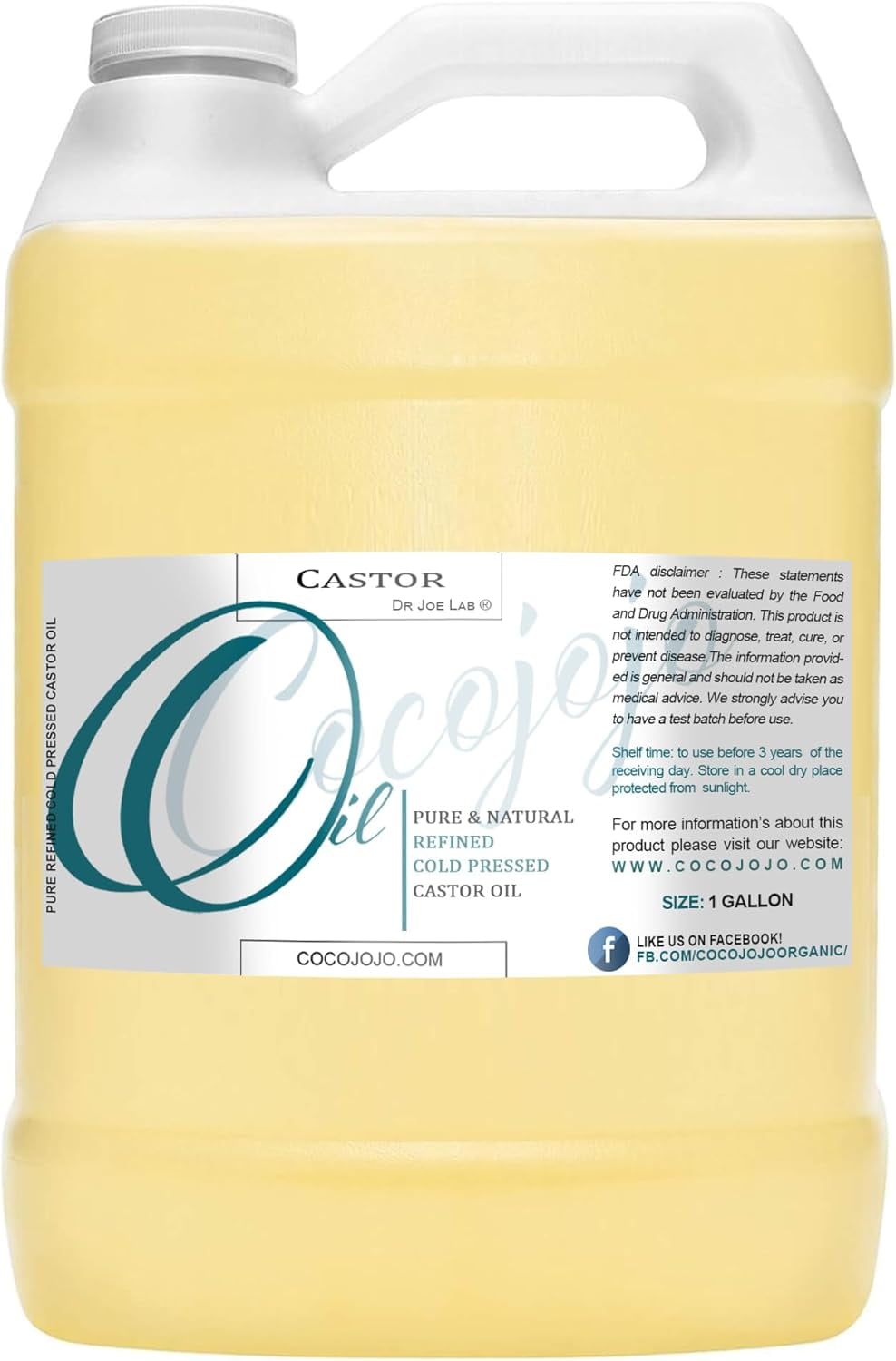 Castor Oil Organic Cold Pressed Organic Castor Oil Unrefined Pure
