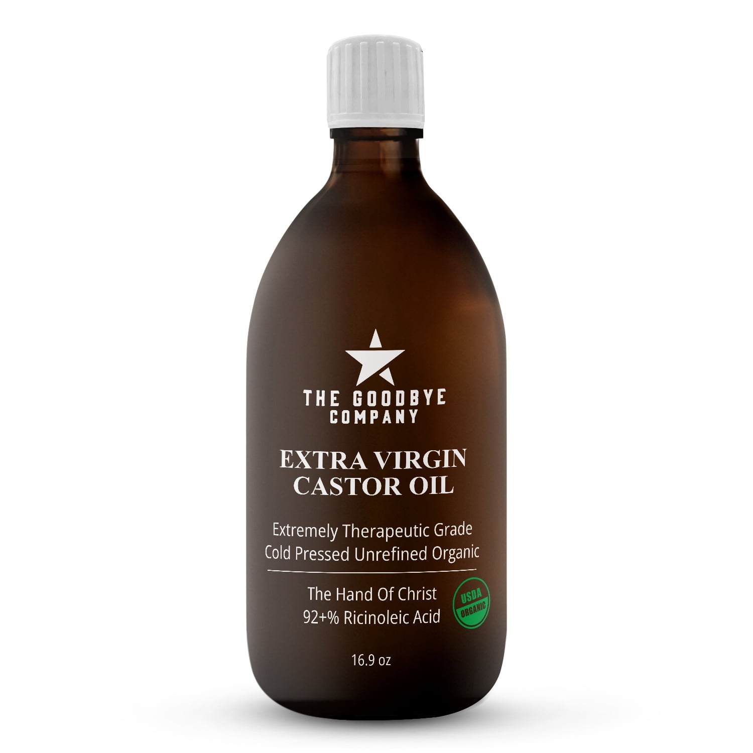 The Goodbye Company Castor Oil Cold Pressed Virgin Moisturizing for ...